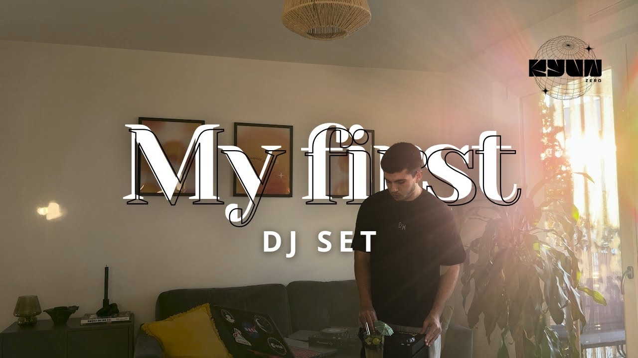 My First DJ Set - Sunset Deep x Disco House - YouTube