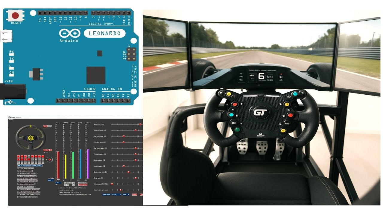 COMO FAZER VOLANTE CASEIRO | DIY STEERING WHEEL | ARDUINO (Part.1) - YouTube