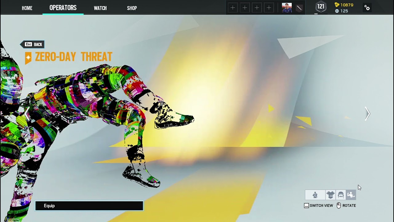 Rainbow Six Siege: Vigil Elite Skins Full Animation - YouTube