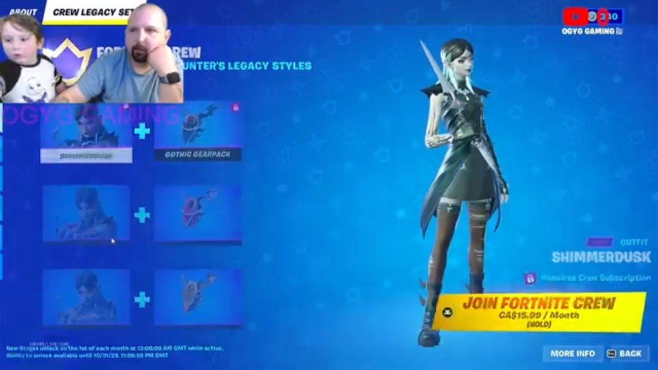 FORTNITE !!! item shop sept 26 2023 new crew pass skin - YouTube