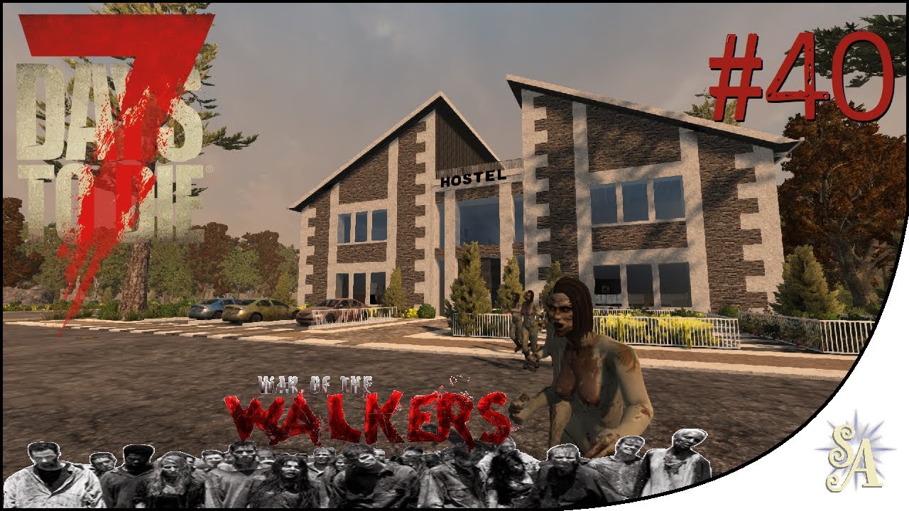 7D2D: War Of The Walkers #40 - Machete, Chem Bench, & Vending Machines ...