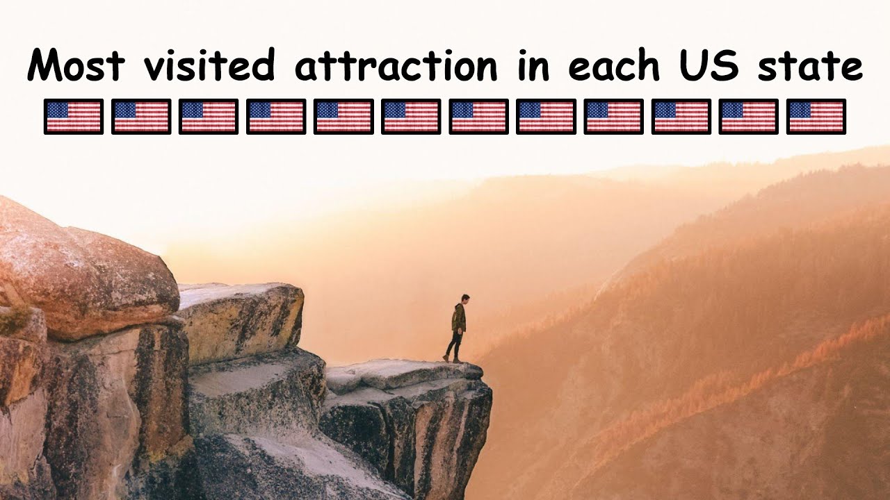 MOST VISITED ATTRACTION IN EACH US STATE 🏞️ - YouTube
