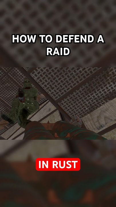 Was this a nice play to save the base? #rust #rustpc #rustgame #rustpvp #raidrust #rustraid # ...