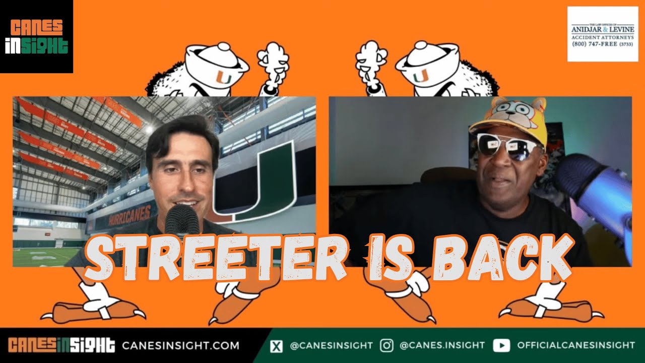 STREETER IS BACK I Caneville's Darrell Streeter talks camp - YouTube