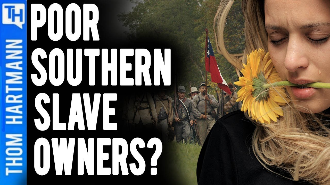 New Textbook: Poor Southern Slave Owners' Sob Story - YouTube
