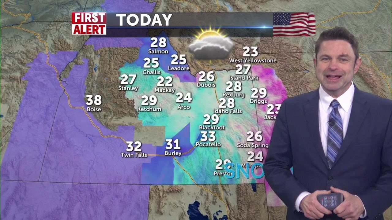 Cloudy with light snow around 20s - Jeff Roper - 1-19-23 - YouTube