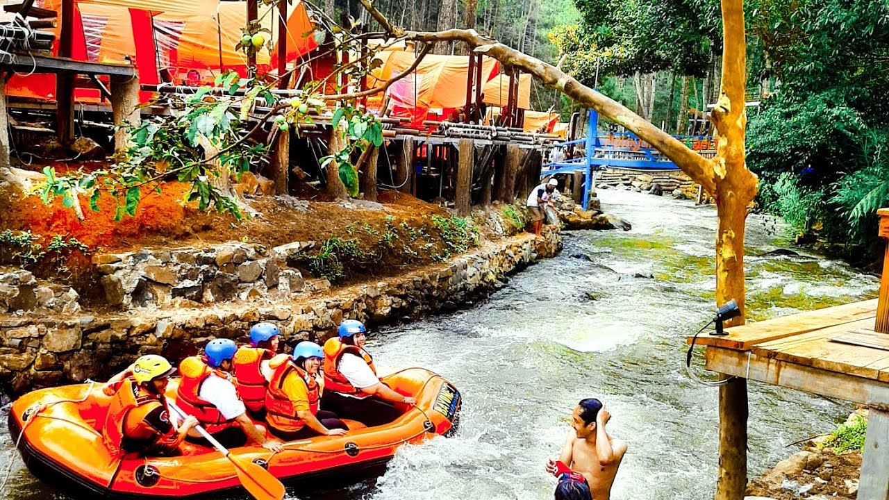 Travel Documentary 10 (Pangalengan River Rafting, Soracai Riverside ...