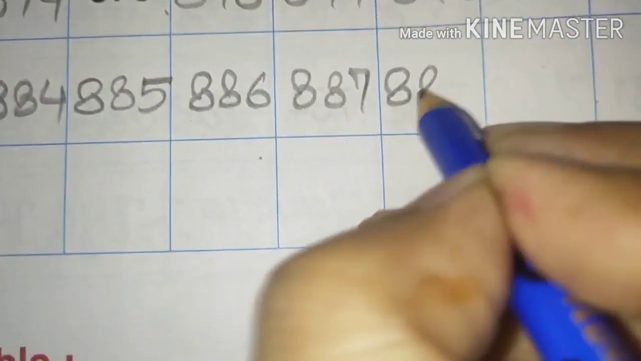 Exercise based on Numbers 801 to 900 - YouTube