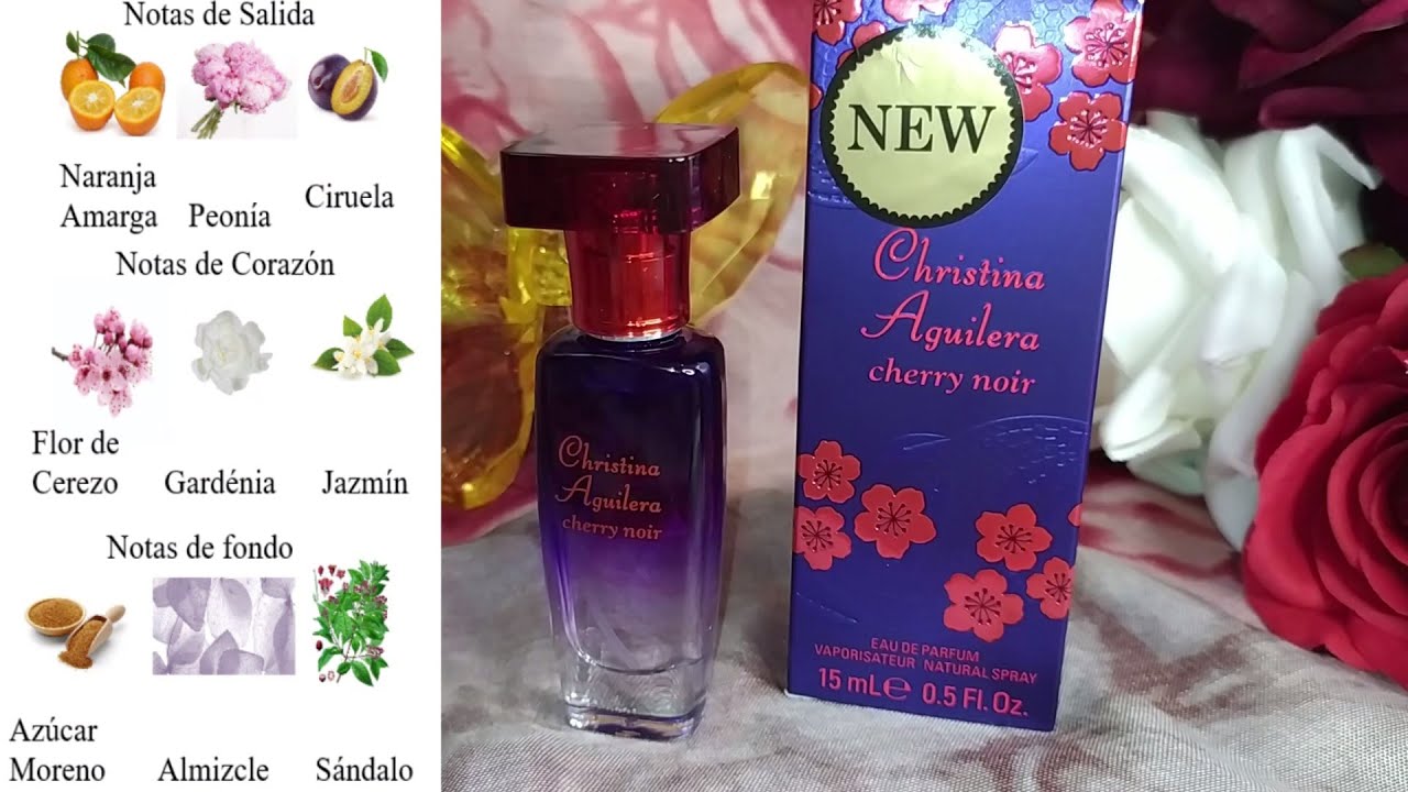 Christina Aguilera Cherry Noir Perfume Tutorial @ChristinaAguilera ...