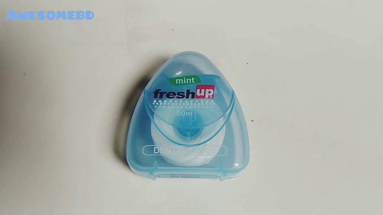 দাঁত সুরক্ষিত রাখার কার্যকরী সমাধান ফ্লস রিভিউ || Fresh Up Dental Floss ...