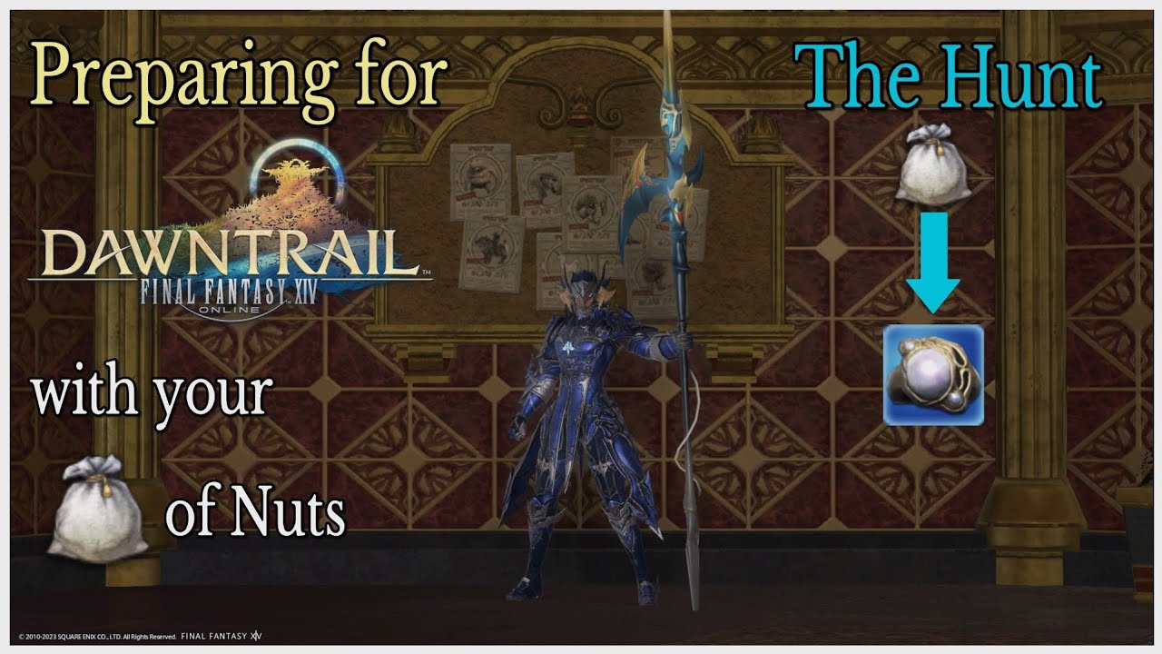 How to prepare for Dawntrail with your sacks of nuts - YouTube