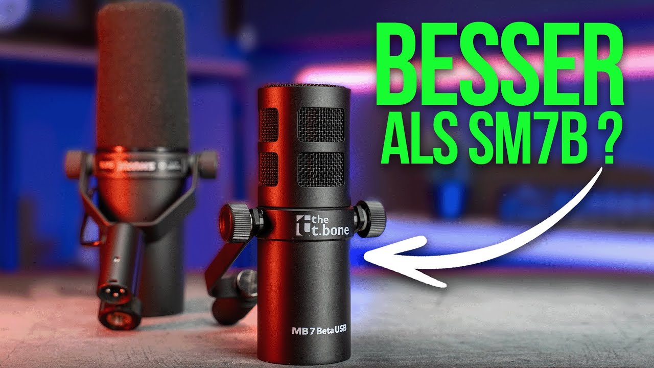 BESSER als SHURE SM7B? the t.bone MB 7 Beta USB - YouTube