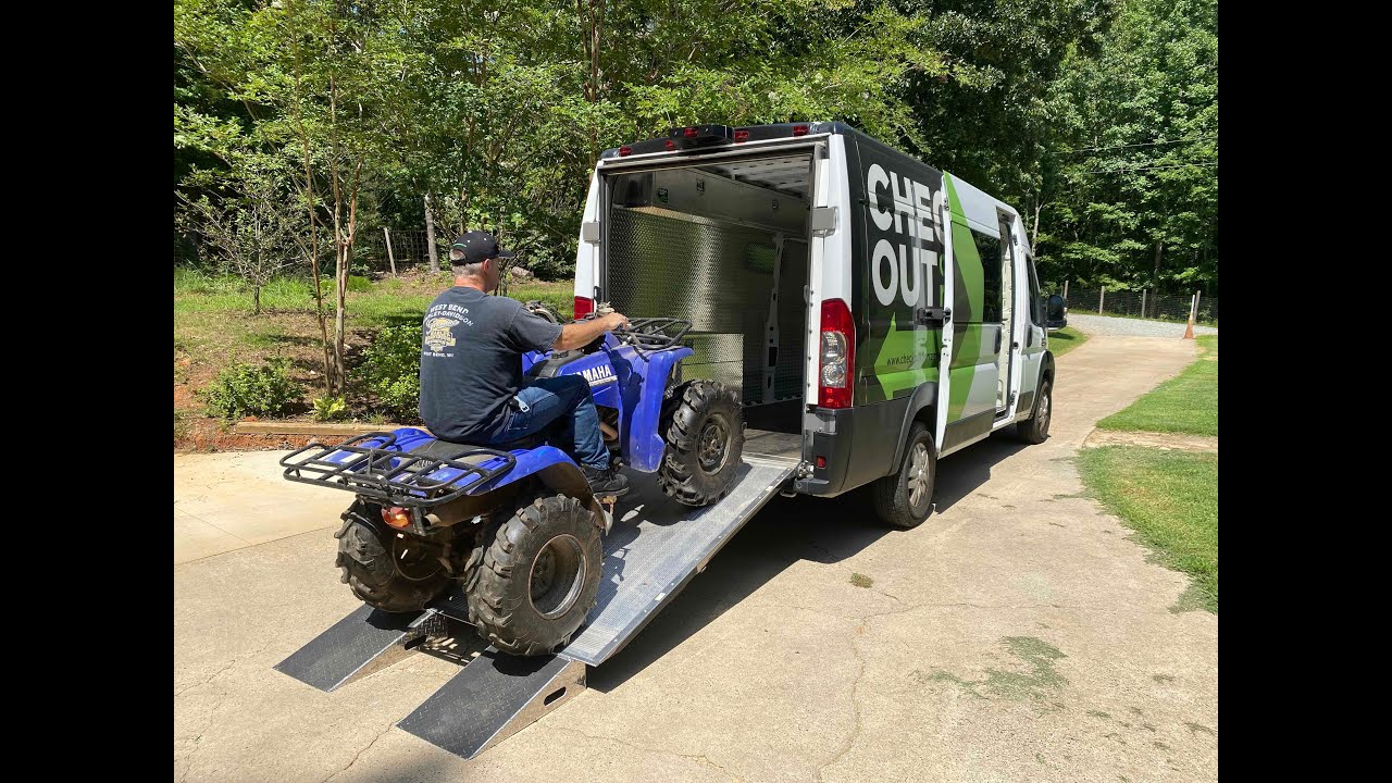 ATV - Loading & Unloading Safely & Easily with Check Our Ramps ALL NEW ...