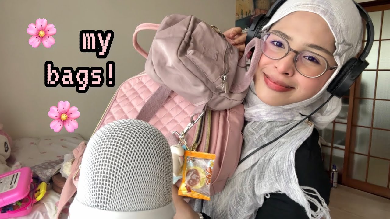 [asmr] my bag collection + full soft spoken! 👛🫶🏻 - YouTube