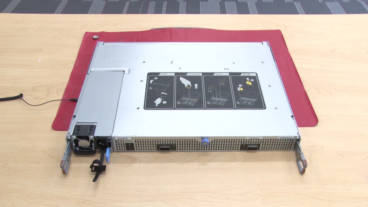 Lenovo ThinkSystem DM240N replacing an NSM Module - YouTube