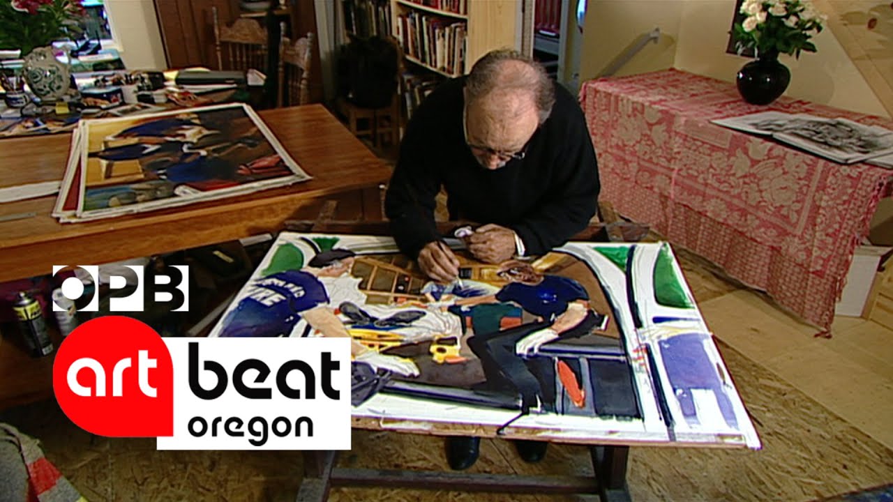 Painter Henk Pander | Oregon Art Beat from the OPB Archive - YouTube