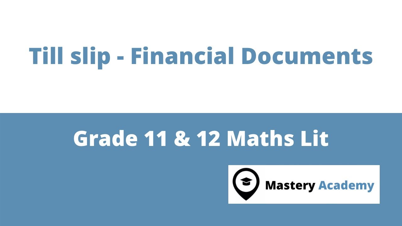 Till Slip Maths Lit Grade 11 12 YouTube till-slip-maths-lit-grade-11-12-youtube