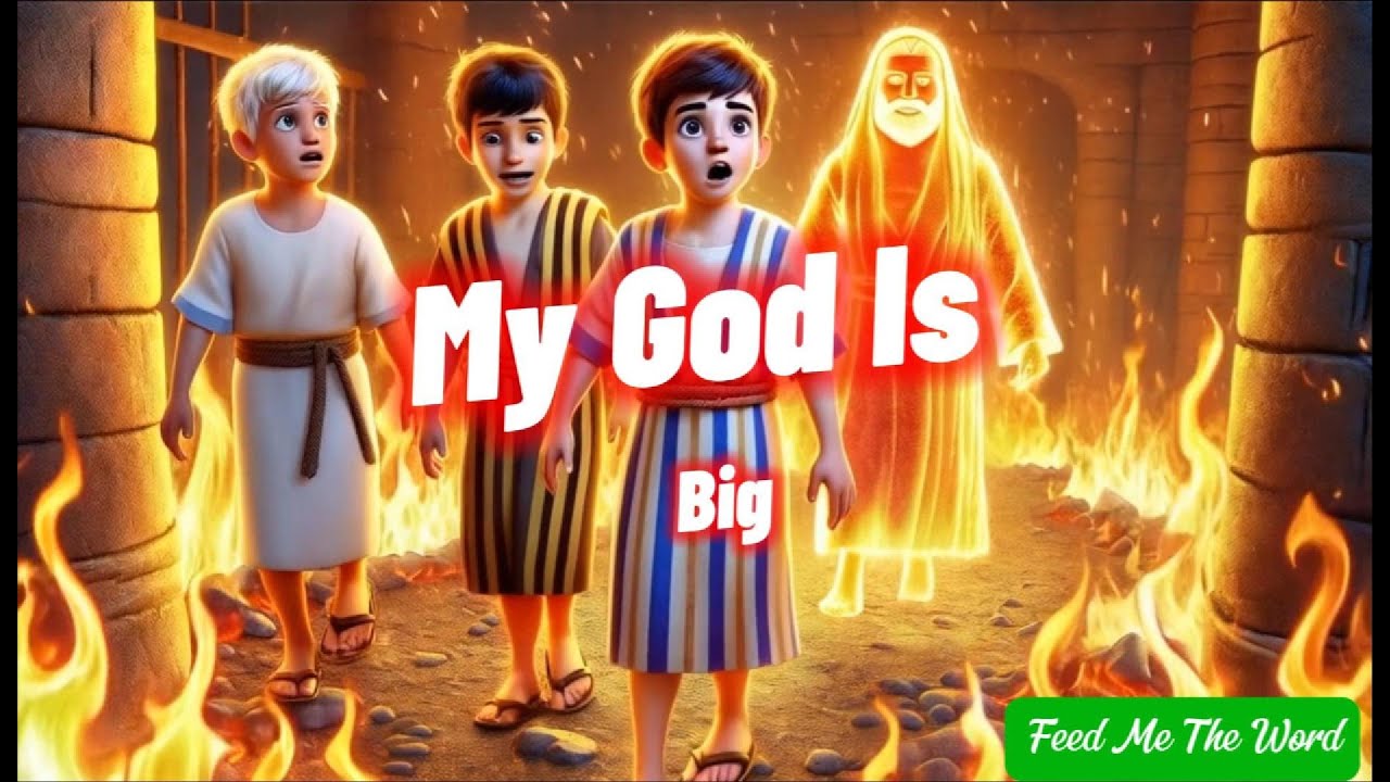 My God is Big /Animated Bible Story Song for Kids/ Daniel, David, and ...