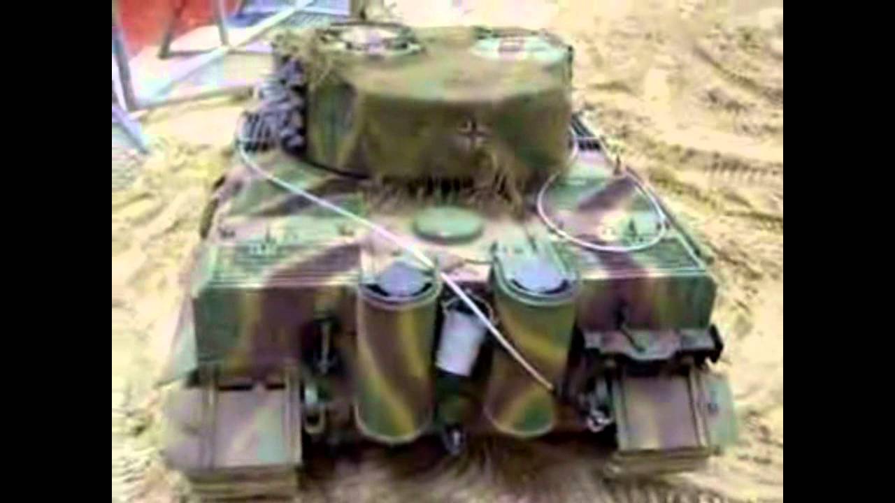 1/4 Scale RC Tiger I Tank - YouTube