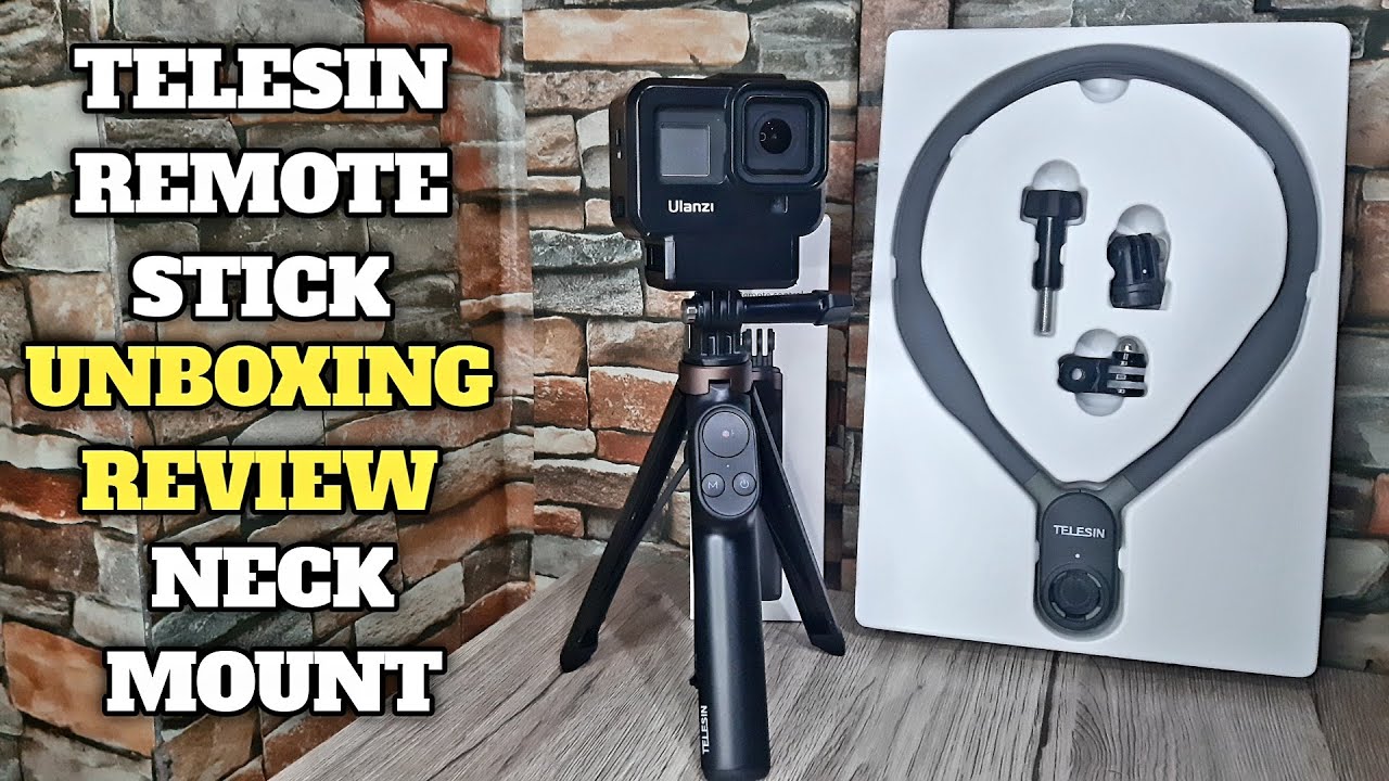 TELESIN Vlogging Sefiie Stick/Telesin Neck Mount UNBOXING REVIEW - YouTube
