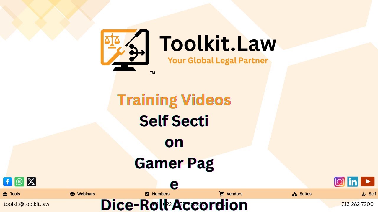 Level Up Legal Productivity Discover the Dice Roll Tool on Toolkit.law ...