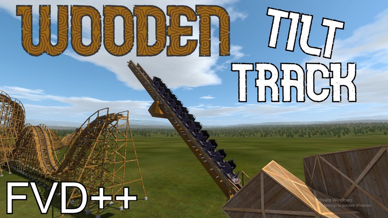 GCI WOODEN Coaster with TILT TRACK! || NL2/FVD++ - YouTube