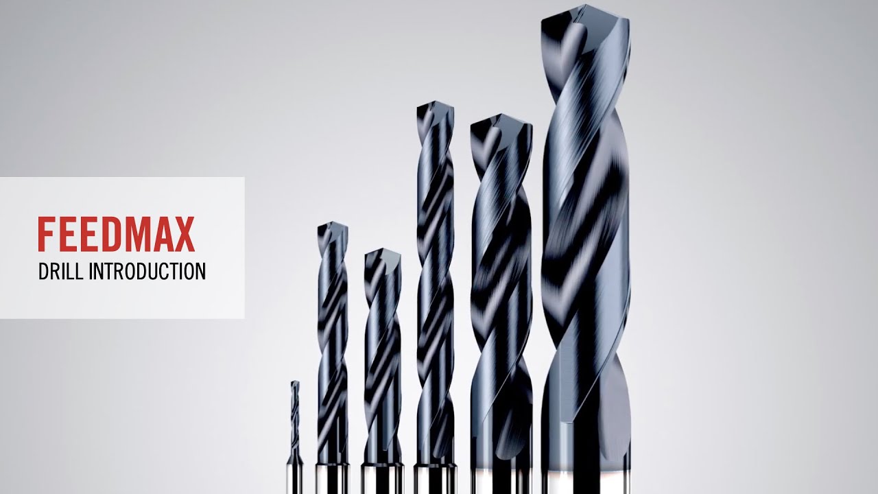Feedmax™ P drill by Seco Tools - YouTube
