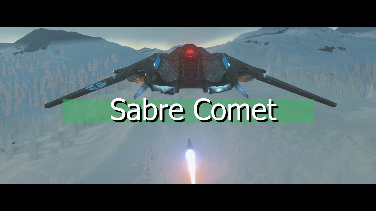 The Sabre comet - Star Citizen - middle fighter Dogfighting | 21:9 ...