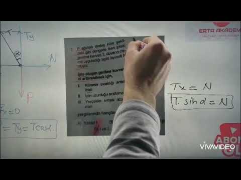 11. SINIF KUVVET Ve DENGE - SİZDEN GELEN   SORULARIN  ÇÖZÜMLERİ  !!!!