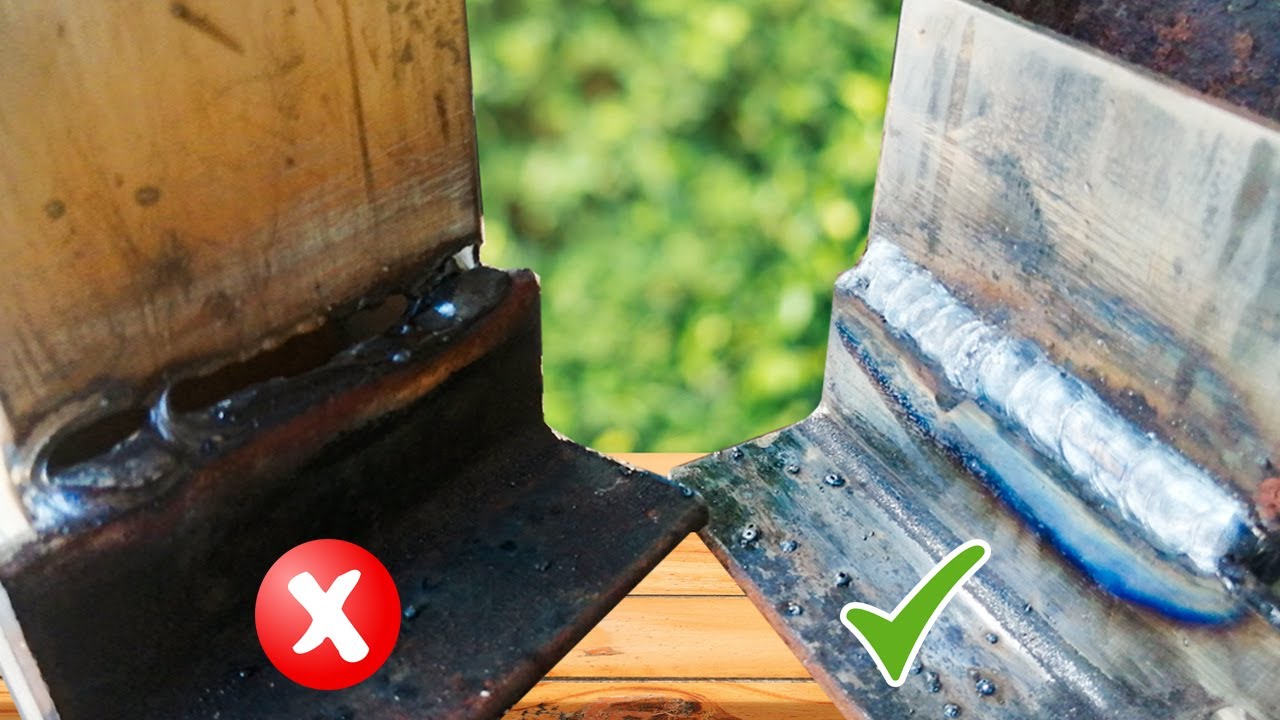 How to welding? Professional vs Beginner | Box bar welding - YouTube