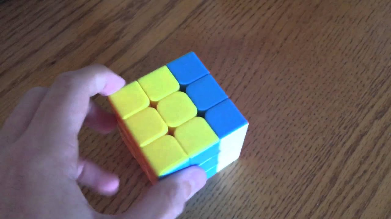 How to Solve 3x3 Rubiks Cube in One Move - YouTube
