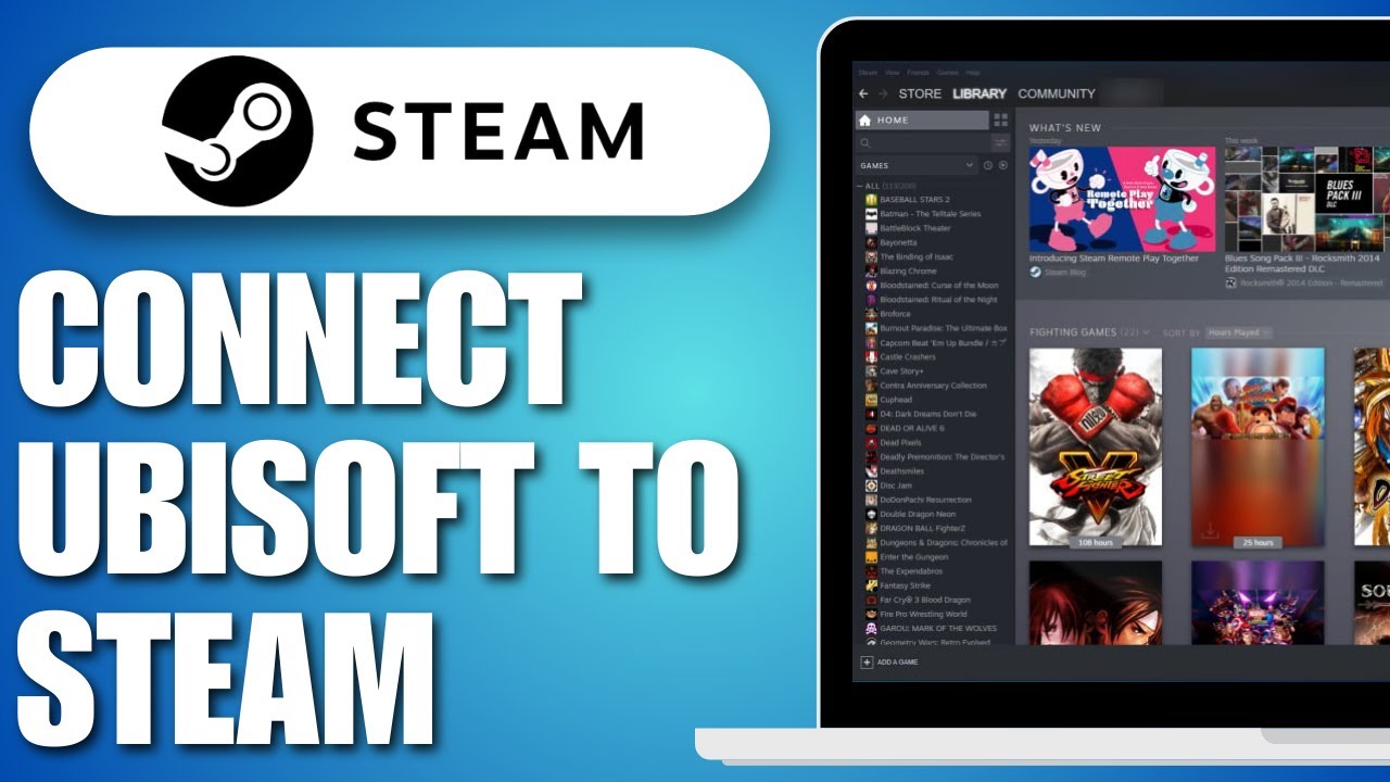How To Connect Ubisoft To Steam Account (2024) - YouTube