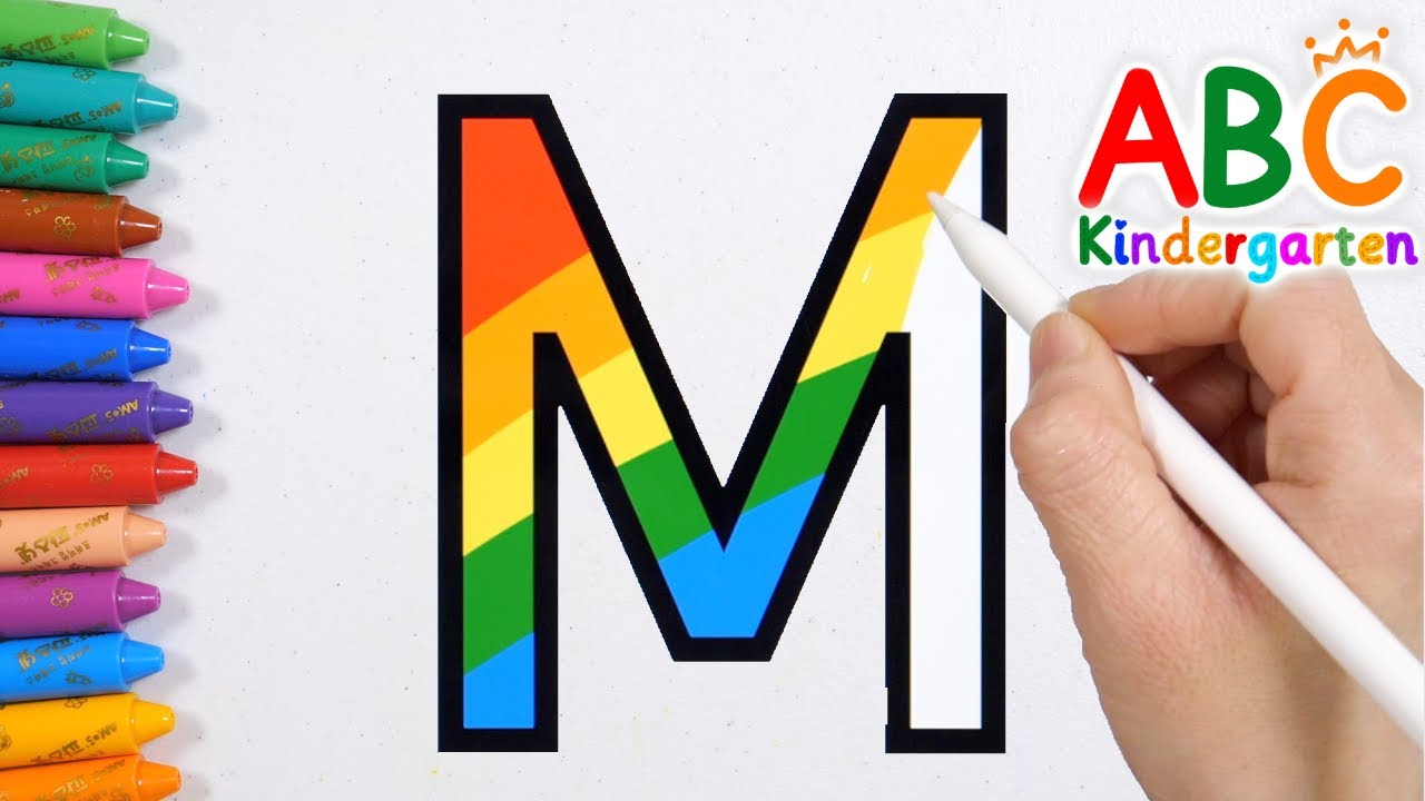 Teach your child the alphabet by coloring it, finding the same letter ...