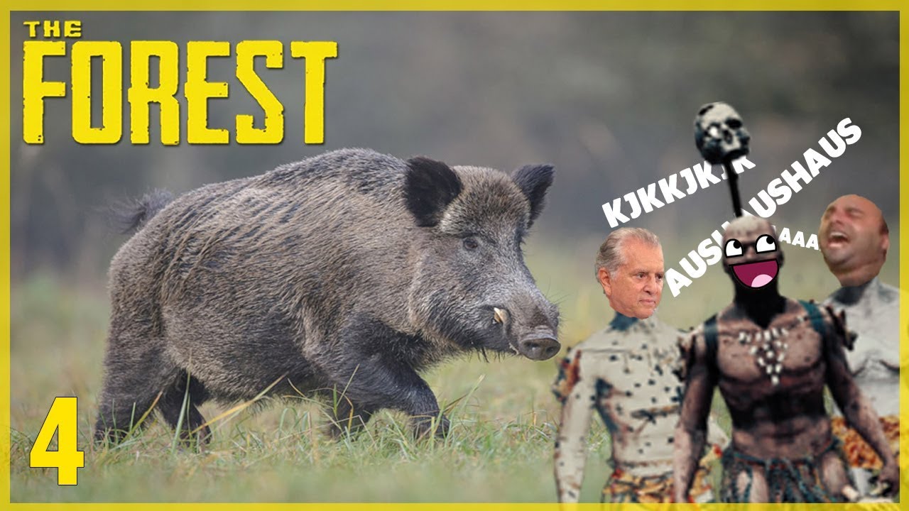 CAÇANDO JAVALI !!! THE FOREST!! Ep4 - YouTube