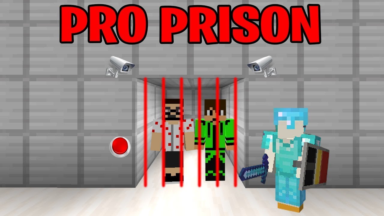 BUILDING A PRO PRISON in OUR MINECRAFT REALM - YouTube