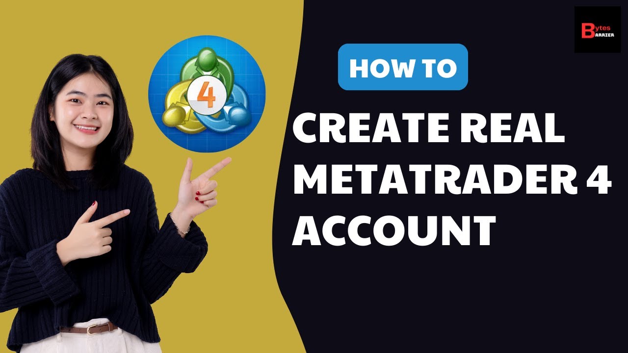 How To Create Real Metatrader 4 Account | MetaTrader 4 Real Account ...