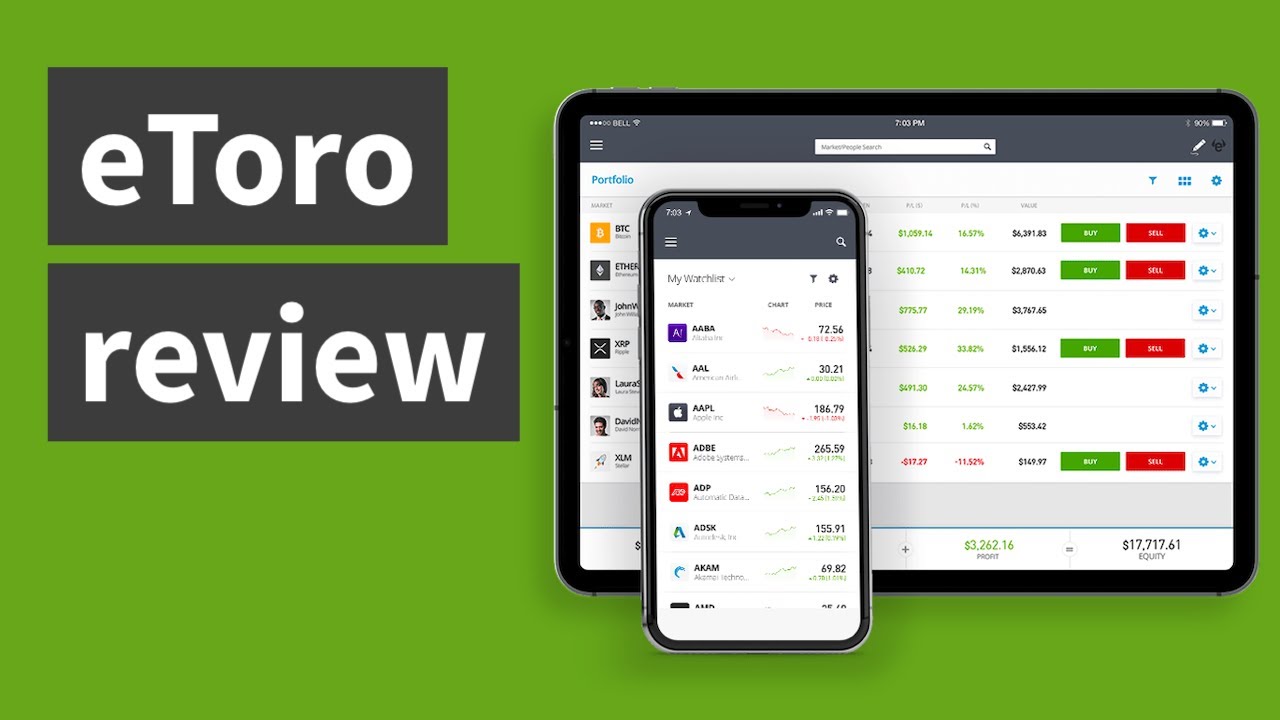 eToro review: Global and social trading - YouTube