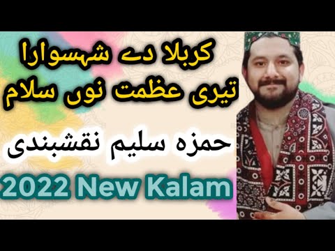 Hamza Saleem Naqshbandi || New Manqabat || 2022 || Karbala De Shah Sawara Teri Azmat Nu Salam