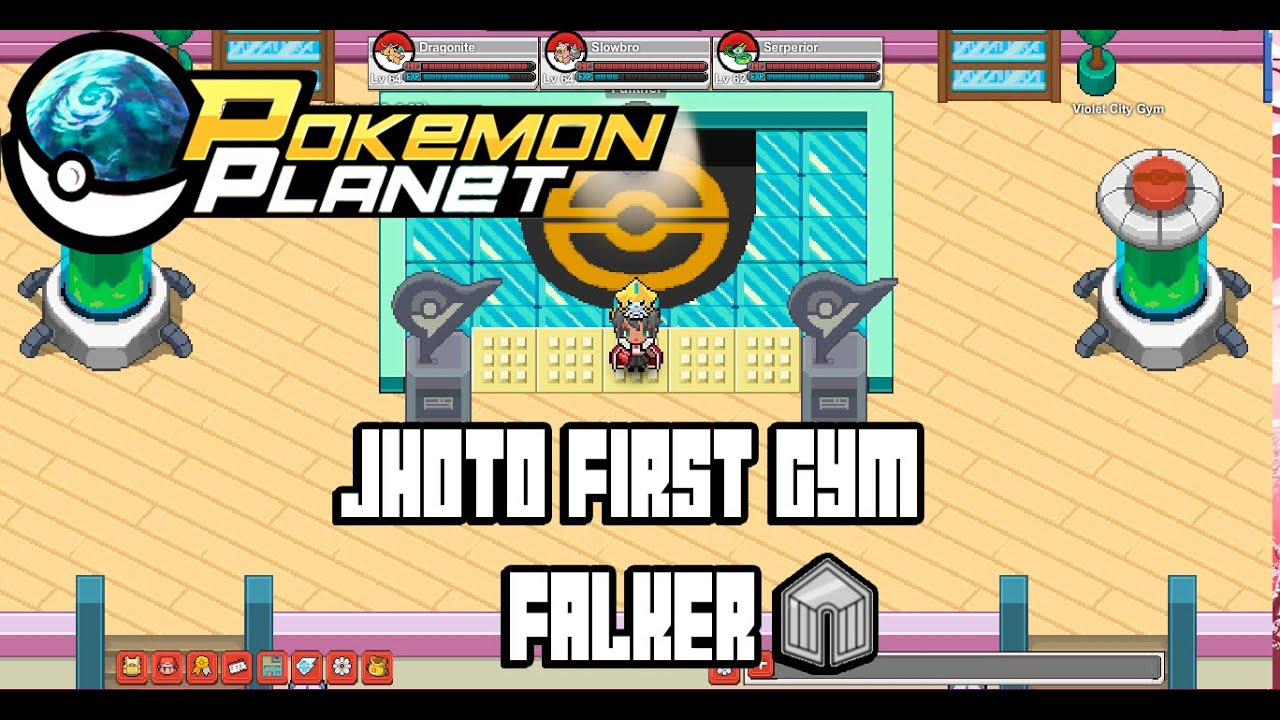 Pokémon Planet - Jhoto First Gym Falkner - YouTube
