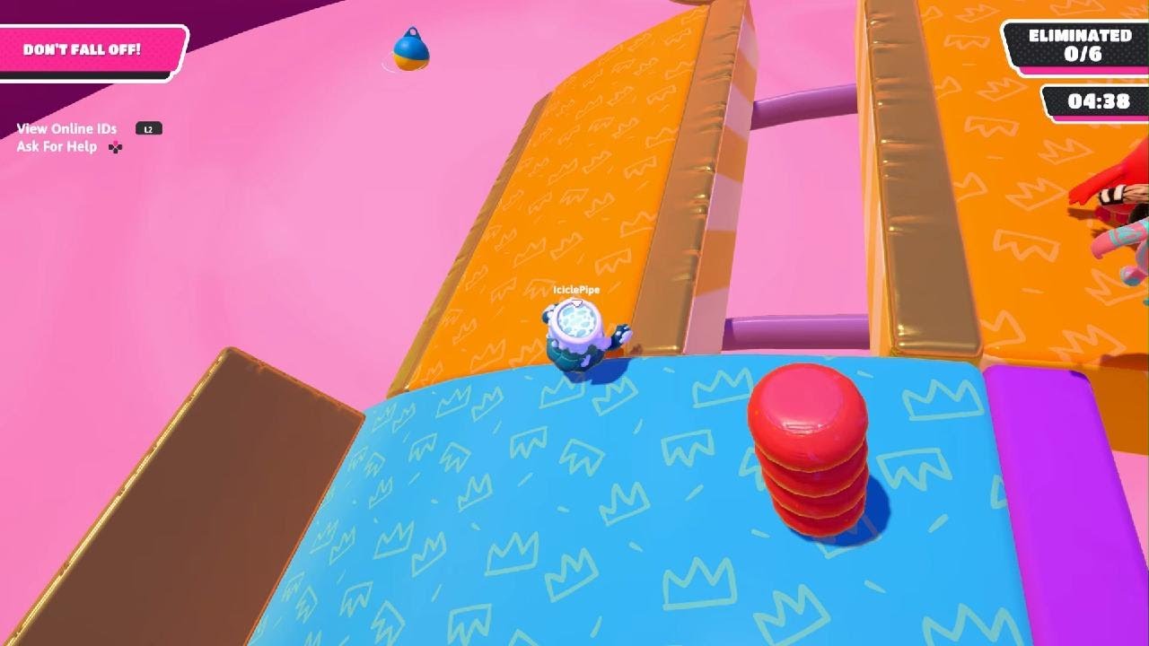 Fall Guys Roll Off Win - YouTube