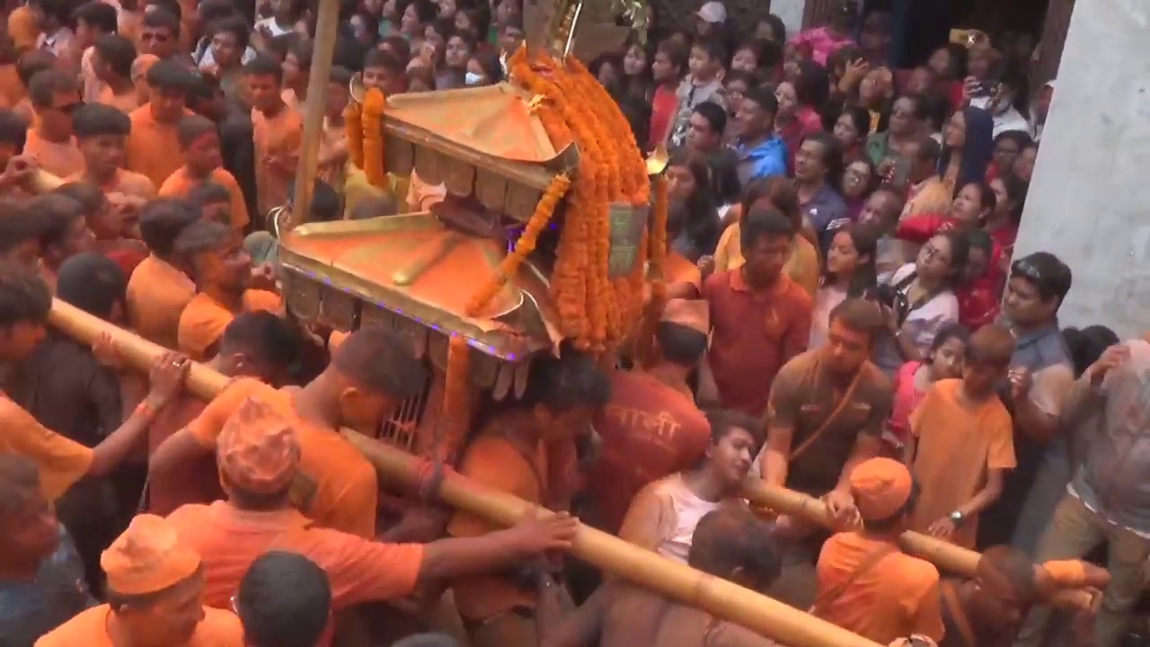 Sindur Jatra - Biska Jatra of Madhyapur Thimi, Bhaktapur 2076 - YouTube