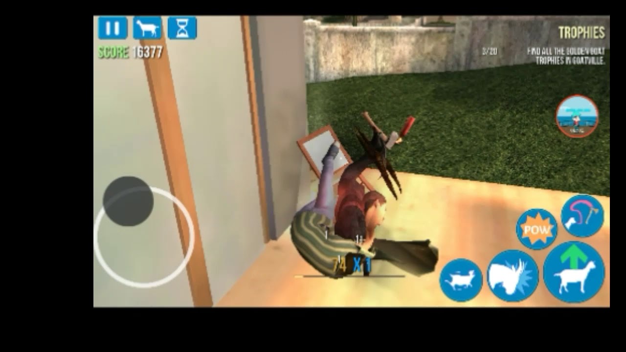 Main goat simulator mod apk No link takut di banned - YouTube