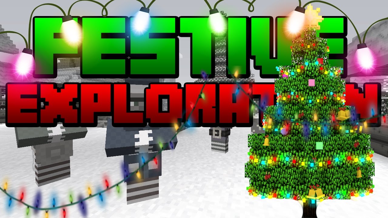 MINECRAFT XBOX ONE EDITION! FESTIVE MAP EXPLORATION! - YouTube
