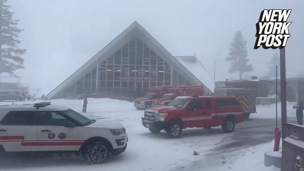 Searches underway following avalanche at California ski resort near ...
