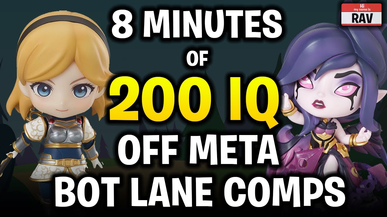8 Minutes of Off Meta Bot Lane Comps That Are Actually 200 IQ - YouTube