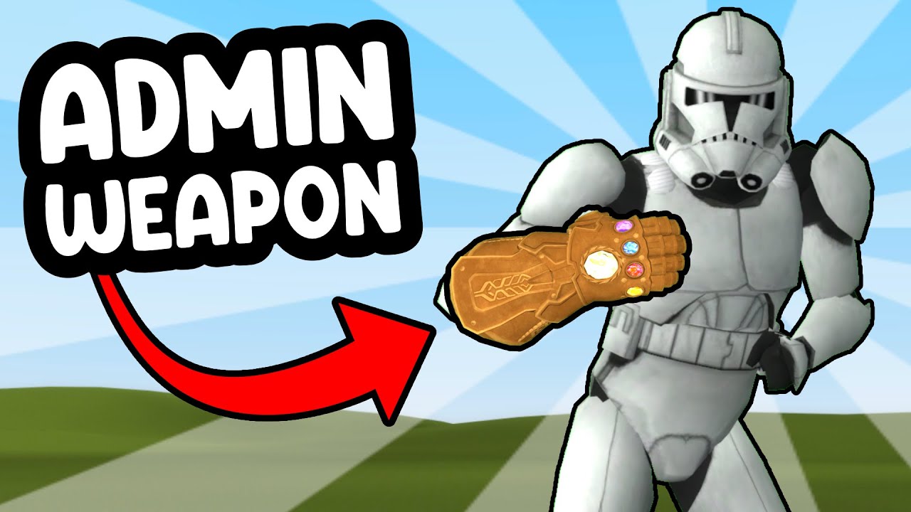 This Admin Weapon Is LITERALLY INSANE - Gmod Star Wars RP Admin ...
