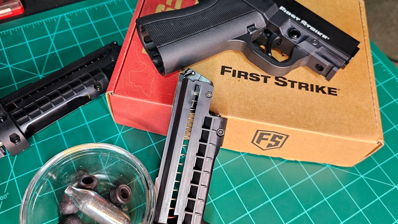 17 Joule First Strike FSC & Grimburg HP68 7.6 GRAM Ammo - YouTube