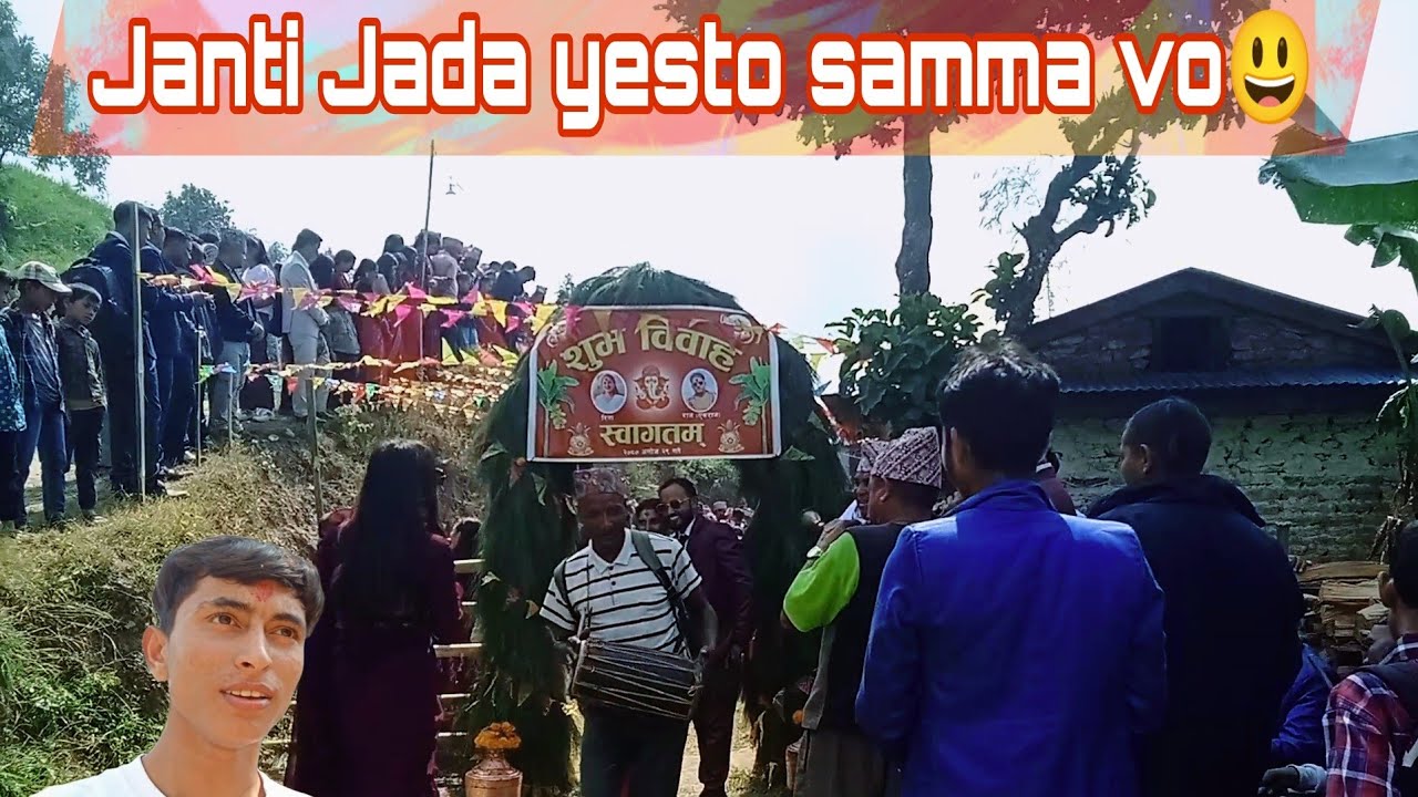 Bihe ma janti Jada yesto samma hunxa vanne shocheko thina😃||Dipen ...