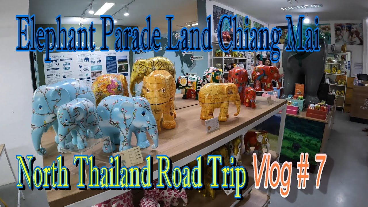 Elephant Parade Land Chiang Mai. Supporting Elephants in Thailand - YouTube