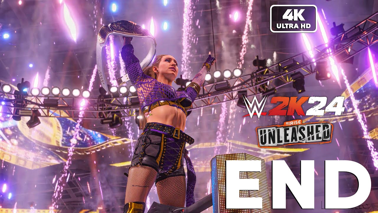 WWE 2K24 MyRise UNLEASHED Gameplay Walkthrough Part 10 FULL GAME [4K ...
